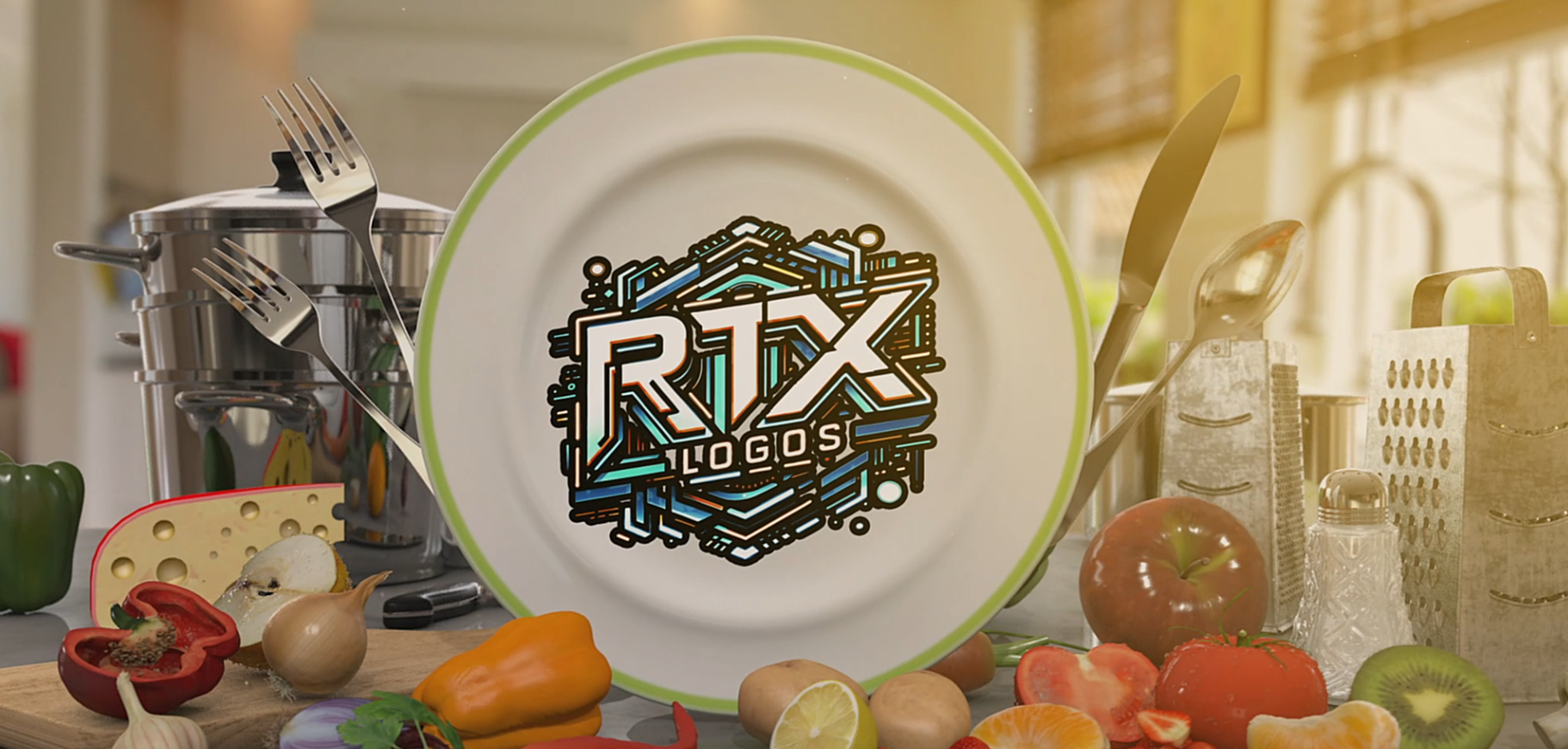 Cooking Stream - Logo Stinger – RTXLogos